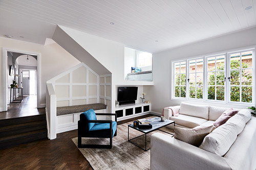 Offenes Wohnzimmer Bilder – Interior Design-Fotos kaufen living4media